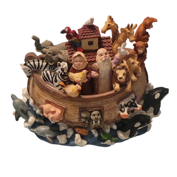 simson giftware | Art | Simson Giftware Noahs Ark Music Box | Poshmark